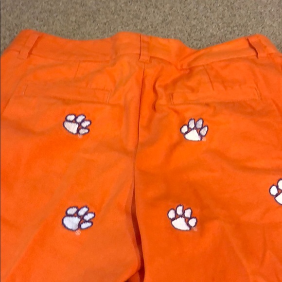 Pants & Jumpsuits | Pennington Bailes Clemson Tiger Capris | Poshmark